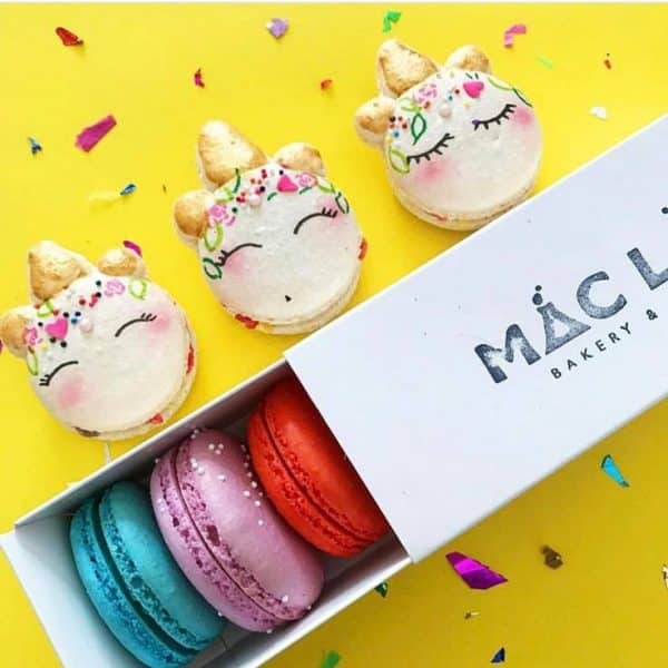 Mac Lab Bakery & Cafe - Dicas de Viagem - Macarons de Unicórnio
