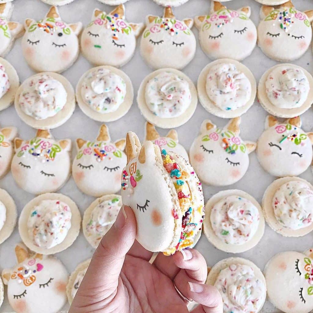 Mac Lab Bakery & Cafe - Dicas de Viagem - Macarons de Unicórnio