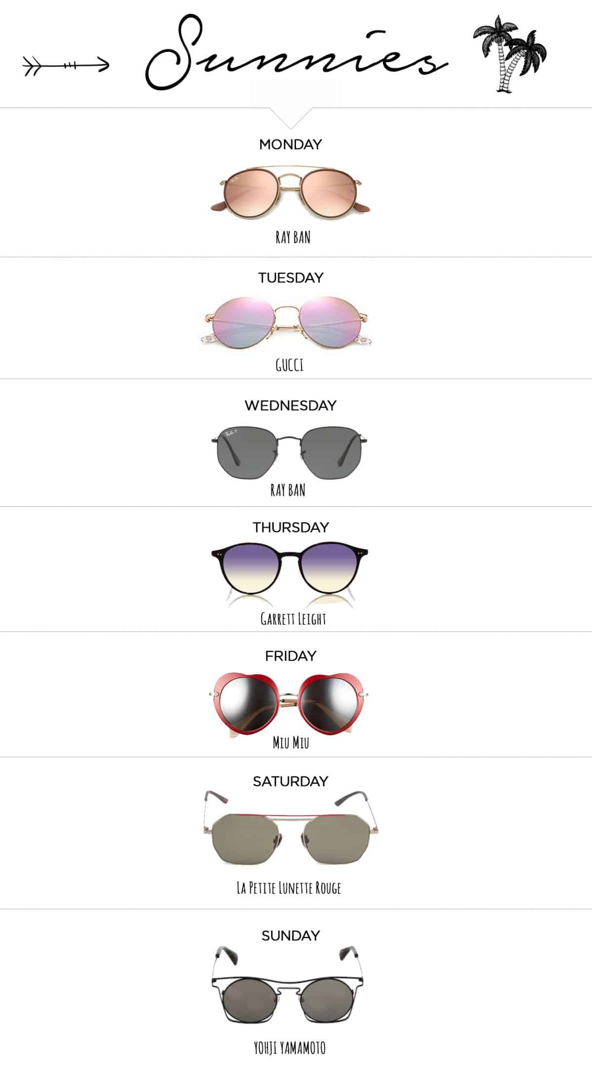 A Week of Sunnies