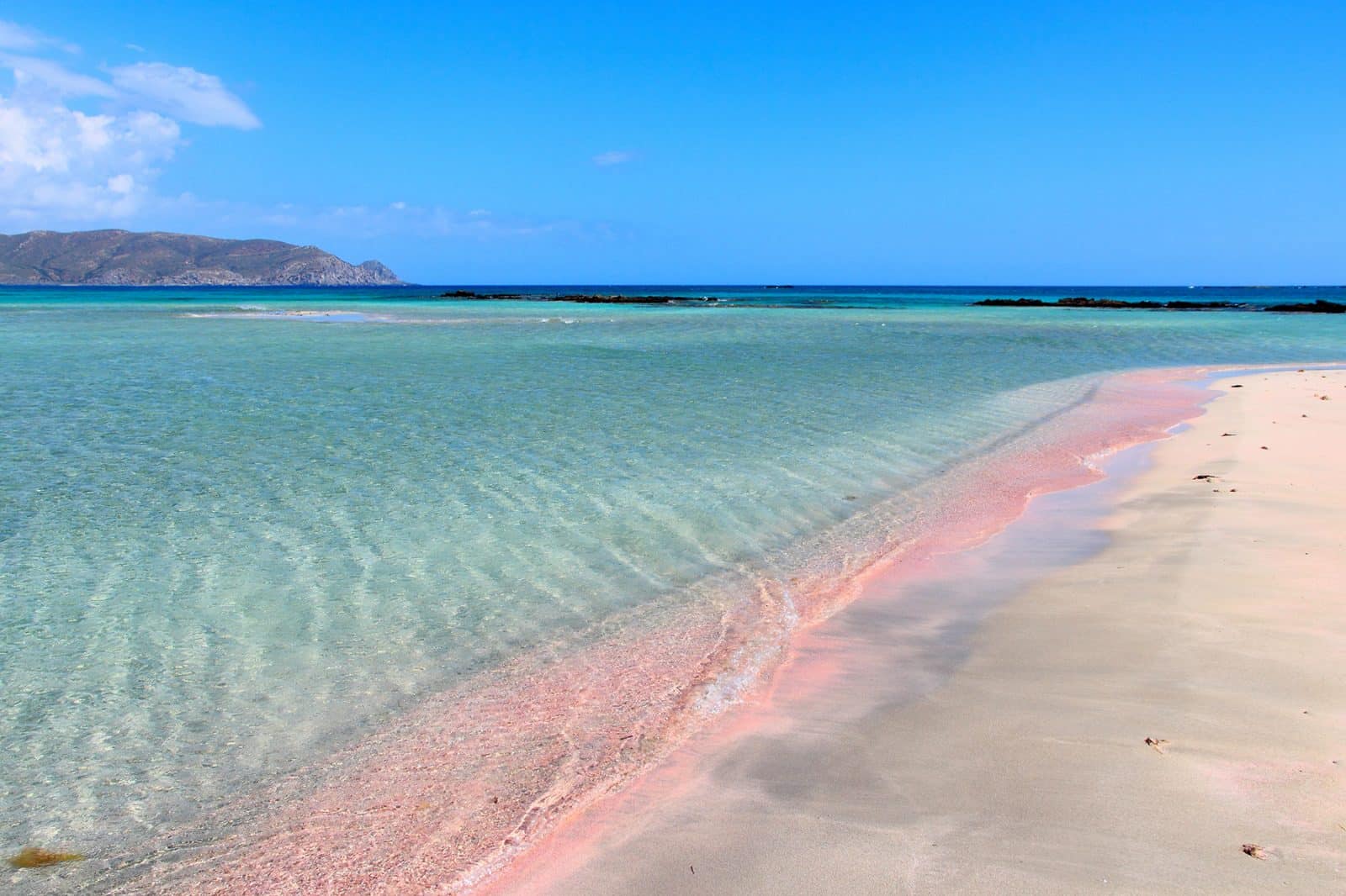 Elafonisi, Creta: Dicas de Viagens - Grécia - A Praia Rosa