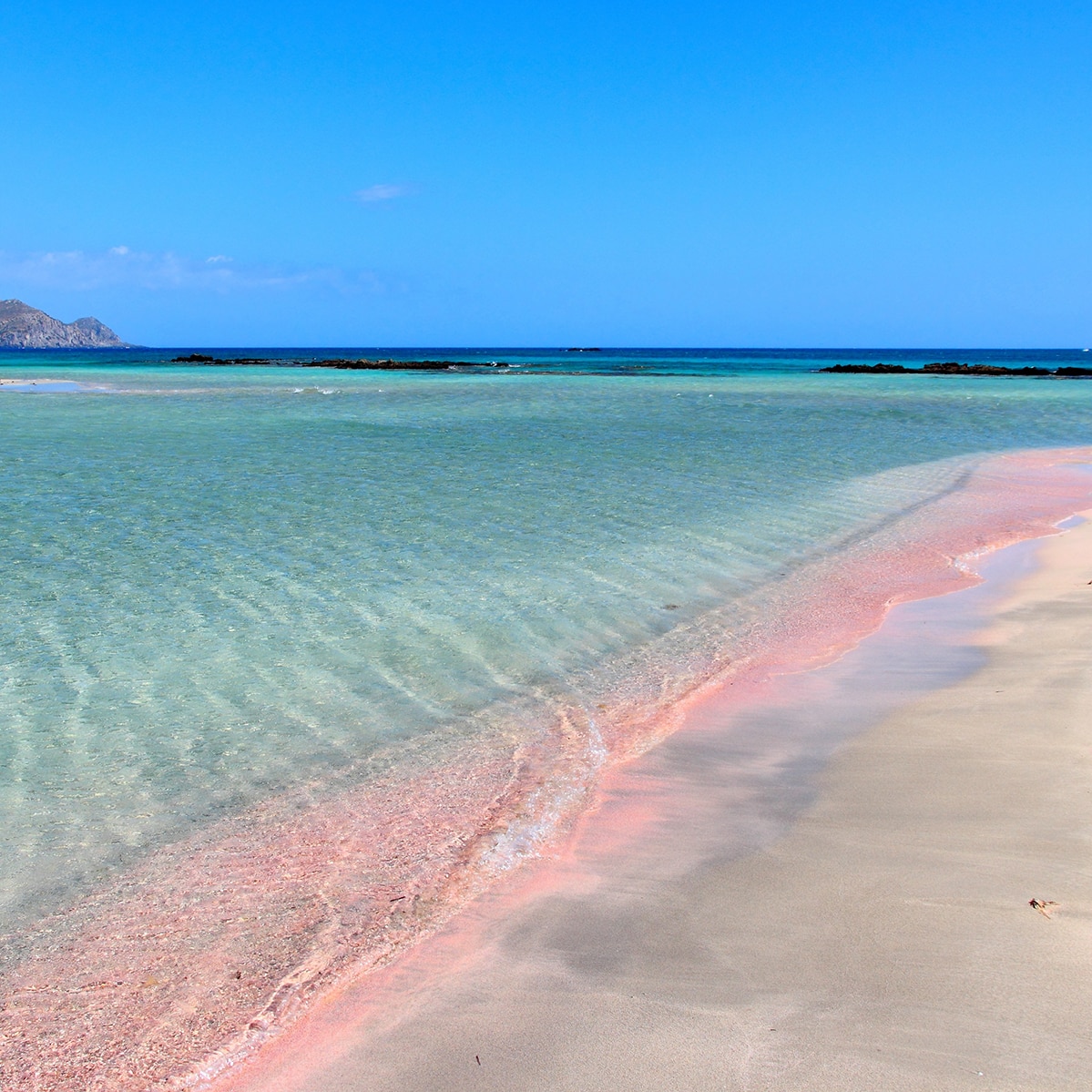 Elafonisi, Creta: Dicas de Viagens - Grécia - A Praia Rosa